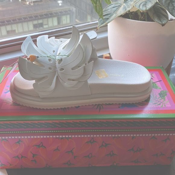 FARM Rio | Shoes | Farm Rio Monstera Sandal | Poshmark